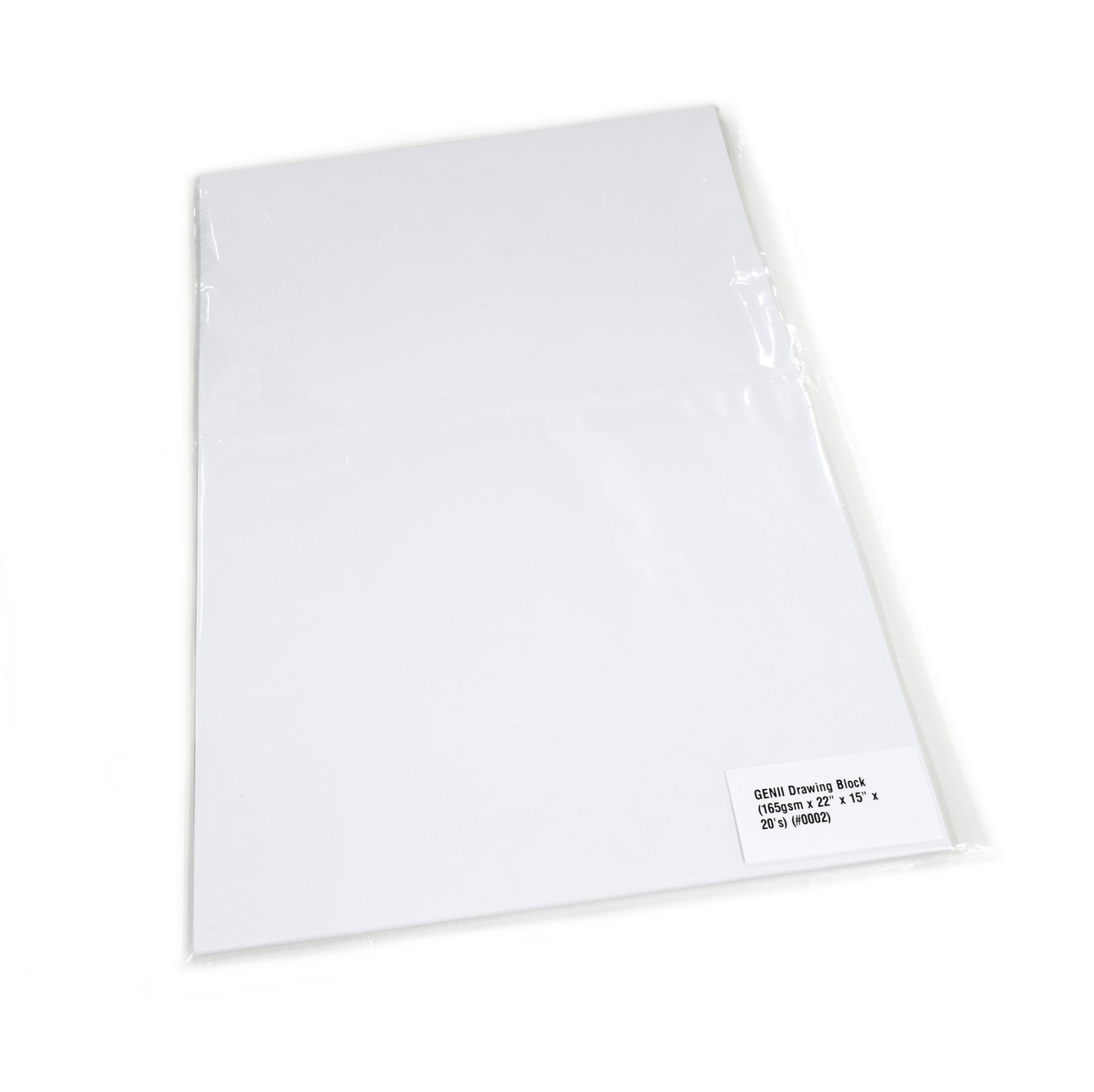 GENII Drawing Block (165gsm x 22″ x 15″ x 20’s) (#0002) | Papermark Pte Ltd